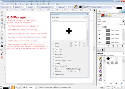 GIMP UI Brainstorm GIMPscape GIMP UI Brainstorm GIMPscape