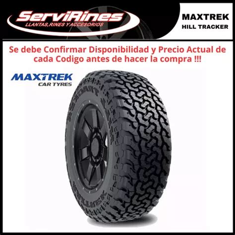 Llanta Lt 35x12 50r18 123 Q Maxtrek Hill Tracker C Lm 34