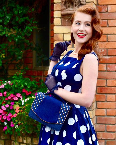 Navy Spots│ruby Shoo Miss Hero Holliday
