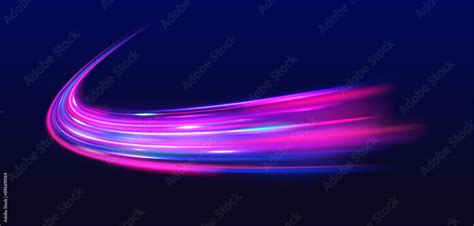Speed Connection Vector Background Vector Swirl Trail Effect Abstract