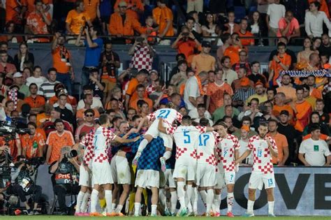 كرواتيا تُقصي هولندا وتتأهل إلى نهائي دوري الأمم الأوروبية