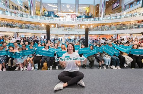 【感謝參與 何詩蓓見面會圓滿結束 ！】 Thank You For Cathay Pacific 國泰航空