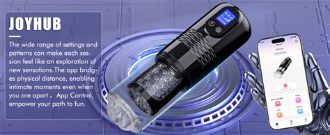 Sex Toys For Men Male Masturbator Adult Toy With 10 Vibrating And 6 Thrusting Pocket Pussy Lcd