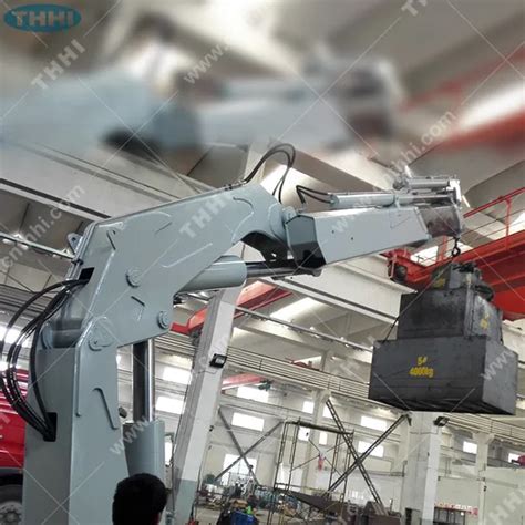 Telescopic Boom Marine Deck Crane For Safe And Swift Operations Telescopic Crane And Marine