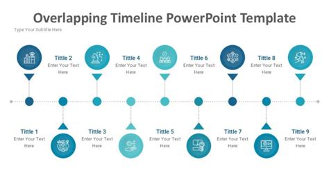 Overlapping Timeline Powerpoint Template Pptuniverse