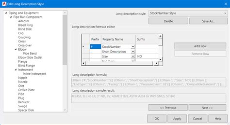 Solved Added Custom Property In Spec Does Not Appear In Long Description Styles Autodesk