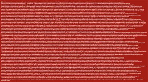 backup error · issue 8520 · snipe snipe it · github