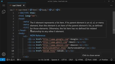 vertical navigation bar in css youtube