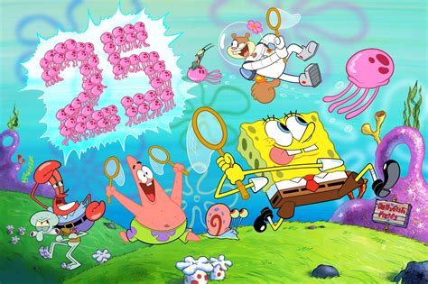 Nickalive Nickelodeon Unveils Happy 25th ‘spongebob Squarepants