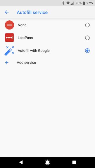 How To Set Your Preferred Autofill Manager In Android Oreo