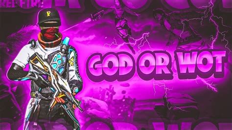 Ump God Or Wot Free Fire Yt Thumbnail Photo Editing Tricks