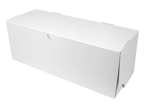 White Cardboard Log Box X 25 35 X 11cm Meilleur Du Chef