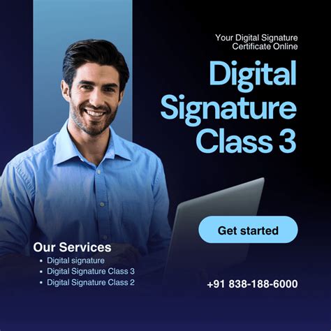 Class 3 Dsc Get Your Digital Signature Certificate Online