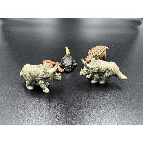 MODEL FIGURE Bandai โมเดลไดโนเสาร์ สัตว์ตัวเล็กของเเท้จากญี่ปุ่น ...