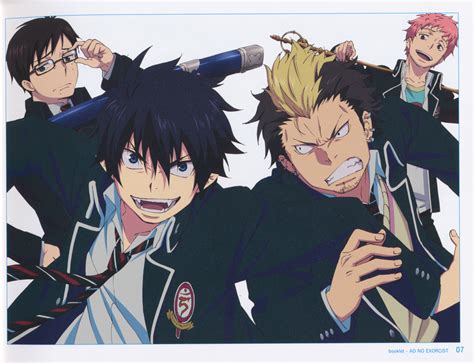 Blue Exorcist K Shima Renzou Rin Okumura Suguro Ryuji Okumura Yukio HD Wallpaper