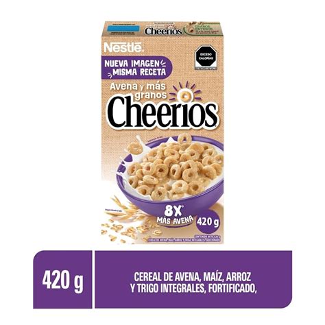 Cereal Nestlé Cheerios avena y más granos g Walmart