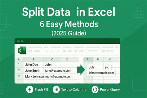 How To Split Data In Excel Easy Methods For Any User Brainiqa