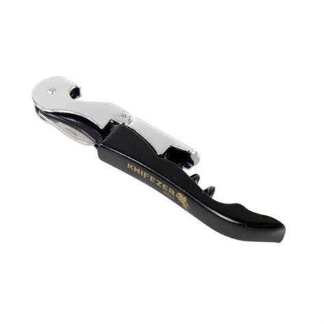 Jual Pembuka Tutup Botol Wine Bottle Opener Stainless Hitam Shopee Indonesia