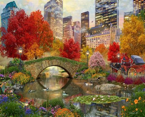 Springbok New York City Central Park Piece Jigsaw Puzzle For Adults Unique Cut Pieces