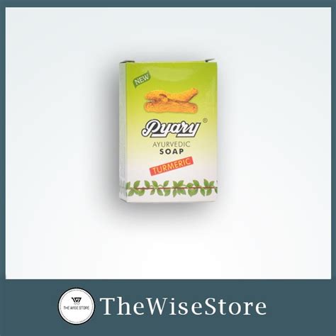 Pyary Turmeric Soap 75 Gram 100 Authentic And Original Shopee