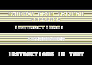 CSDb Intromaker By Triumph 2001 1988