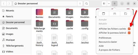 Comment Masquer Des Dossiers Ou Afficher Les Fichiers Cachés Sous Linux