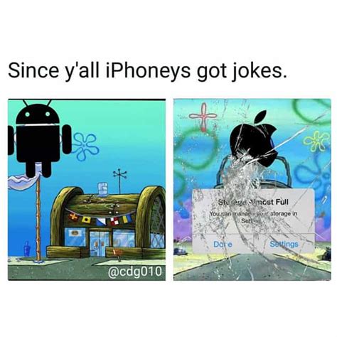 20 Funny Iphone Vs Android Memes