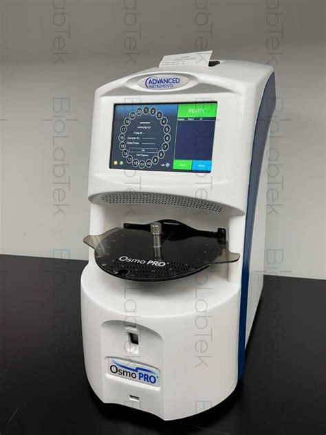 Used Advanced Instruments Osmopro Osmometer For Sale Dotmed Listing