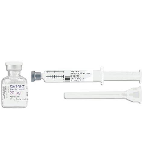 Beli Pfizer Caverject Alprostadil 20mcg Injection 1s Kegunaan Sukatan