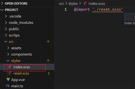 Vue3后台管理框架之集成sasssass框架 Csdn博客
