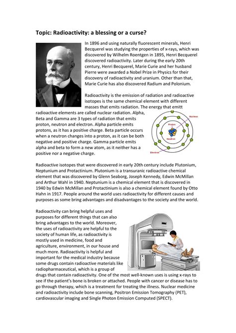 Radioactivity Physics Year 11 Sace Thinkswap