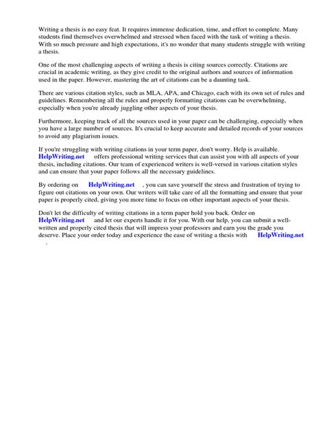 How To Write Citations In A Term Paper Pdf Citation Apa Style