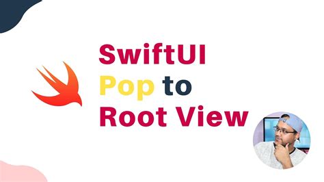 Swiftui How To Pop To Root View Youtube