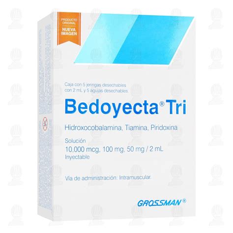Bedoyecta Tri 10000mcg 100mg 50mg2ml Solución Inyectable 5