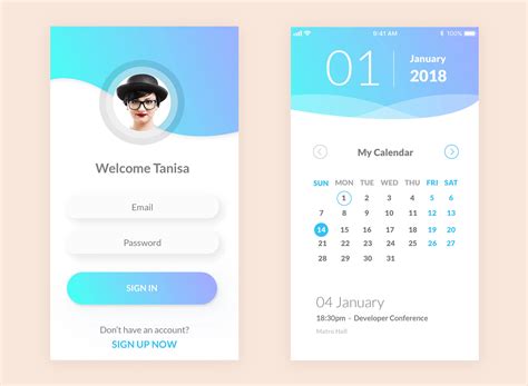 Small Calendar App
