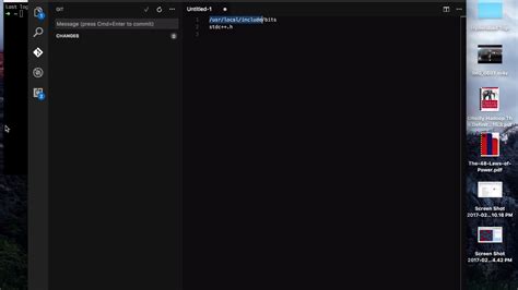 how to include bits stdc h in your mac os youtube