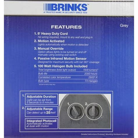How To Set A Brinks Light Timer At Claire Linda Blog