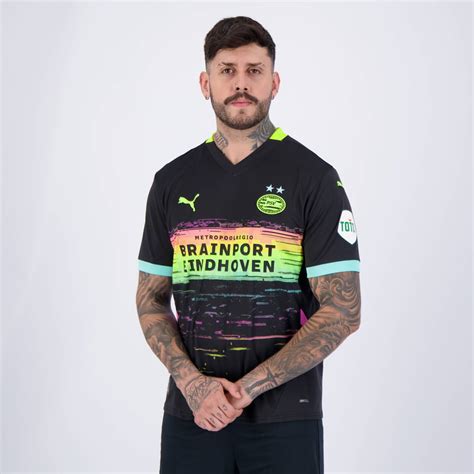 Camisa Puma PSV Eindhoven Away 2025 FutFanatics