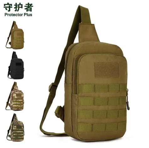Hot Military Tactical Chest Packs Men Multi Function Waterproof Bag