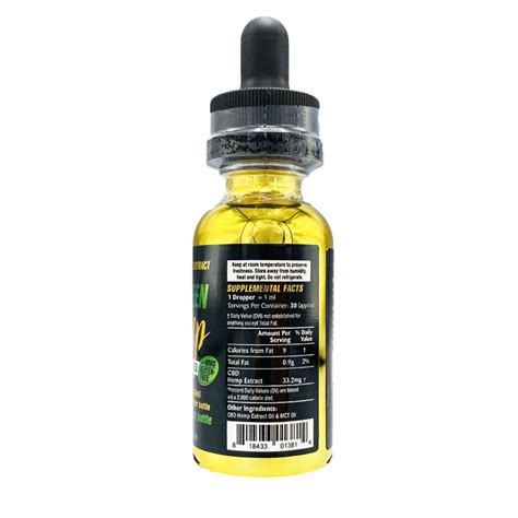 Gogreen Hemp Cbd Drops Unflavored 250 Blis