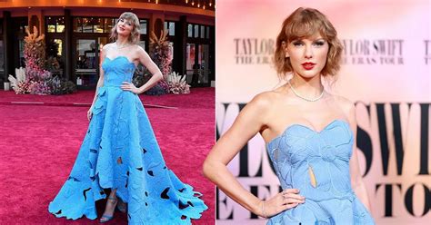 Taylor Swift Wows In Plunging Gown At Eras Premiere As She Goes Solo Without Travis Kelce