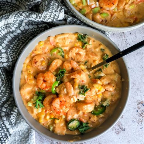 Creamy Shrimp And Corn Bisque Sailor Bailey