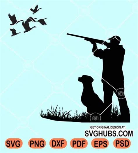 Duck Hunting Clipart Svg Hunting Svg Hunting Shirt Svg Hunter Dad