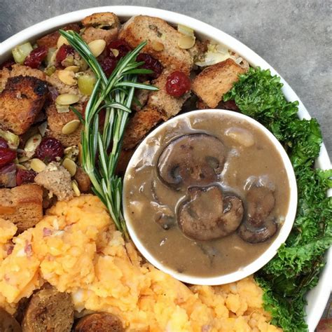 Garlicky Mashed Potatoes Mushroom Gravy Plant Based News