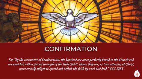 Sacrament Of Confirmation Symbols All For One