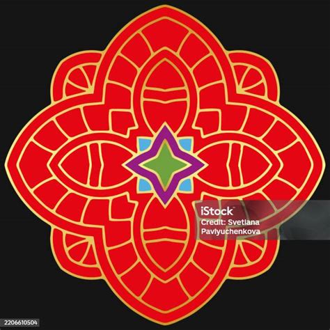 스테인드 글라스 만다라 패턴 색칠 절연 민족 꽃 요소 템플릿은 레이저 절단 금속 나무 조각 조각용 스텐실 종이 장식에 적합합니다 금속에 대한 스톡 벡터 아트 및 기타 이미지