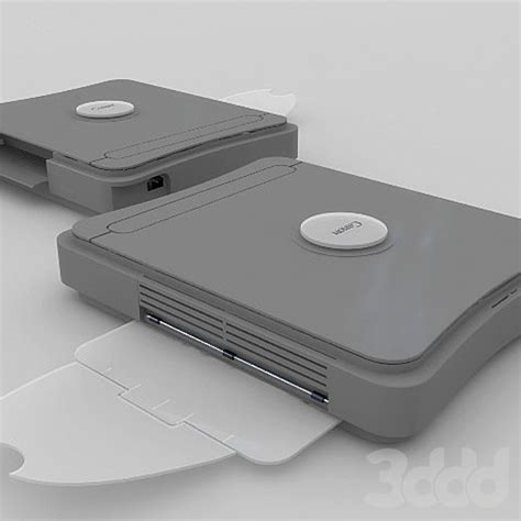Ксерокс Canon - Компьютеры, электроника - 3D Модель