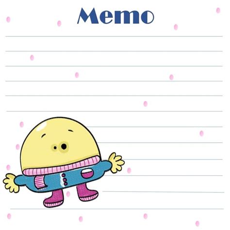 Teacher Memo Template Printable And Editable Classroom Communication