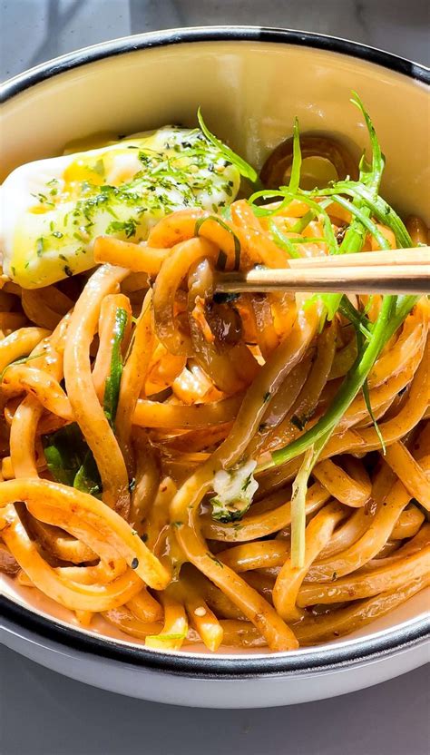 Spicy Garlic Udon Yejis Kitchen Stories