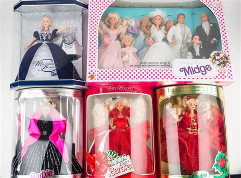 Midge Wedding Party And Other Barbies